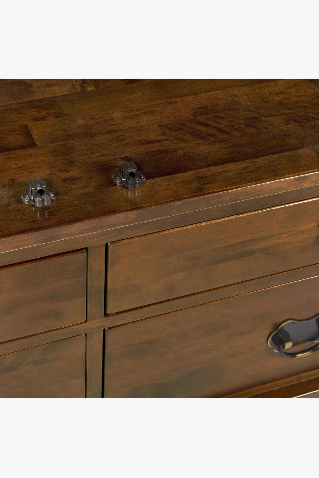 Garrat 2 Door 4 Drawer Wardrobe (Dark Chestnut) – Qualita Ltd