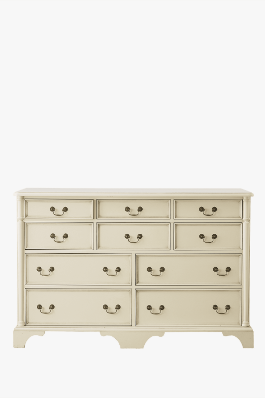 Clifton 6+4 Drawer Chest (Ivory) – Qualita Ltd