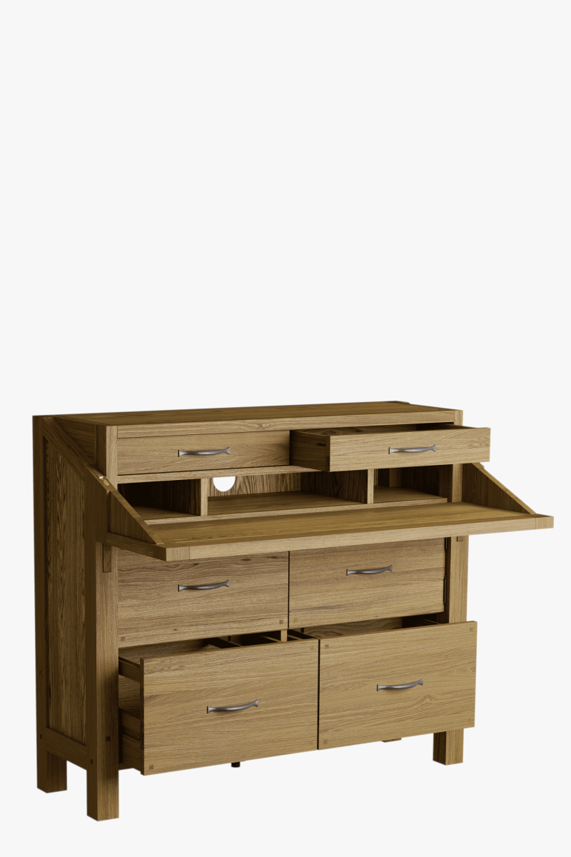 Milton Bureau (Oak) – Qualita Ltd