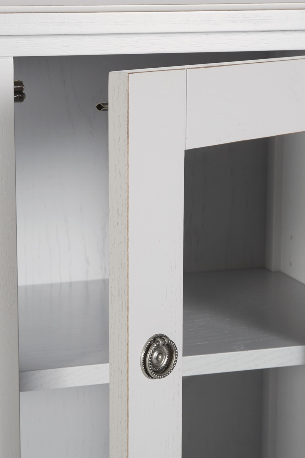 Henshaw 3 Door 2 Drawer Low Display Cabinet (Pale Steel) – Qualita Ltd