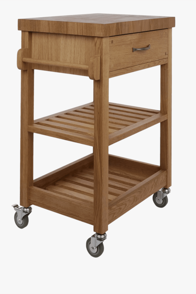 Milton Butcher’s Trolley (Oak) – Qualita Ltd