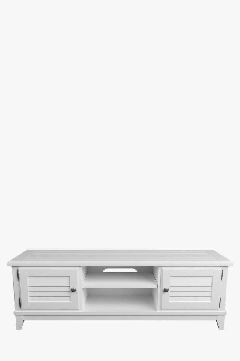 Devon 2 Door TV Unit (White) – Qualita