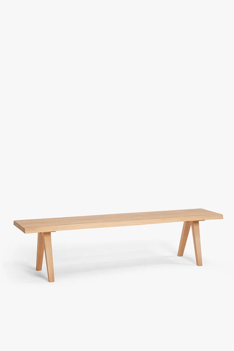Lorn 4 Seater Dining Bench (Oak) – Qualita Ltd