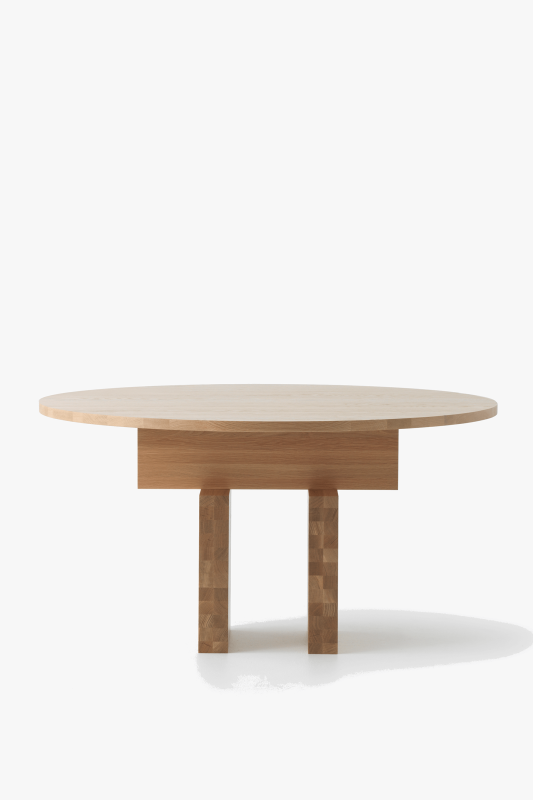Plane Round Dining Table (Timber) – Qualita Ltd
