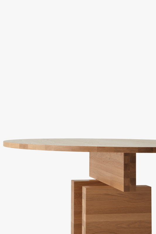 Plane Round Dining Table (Timber) – Qualita Ltd