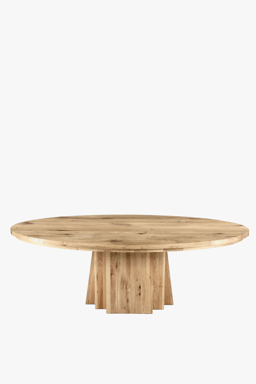Rose Uniacke Oval Dining Table (Knotty Oak) – Qualita Ltd