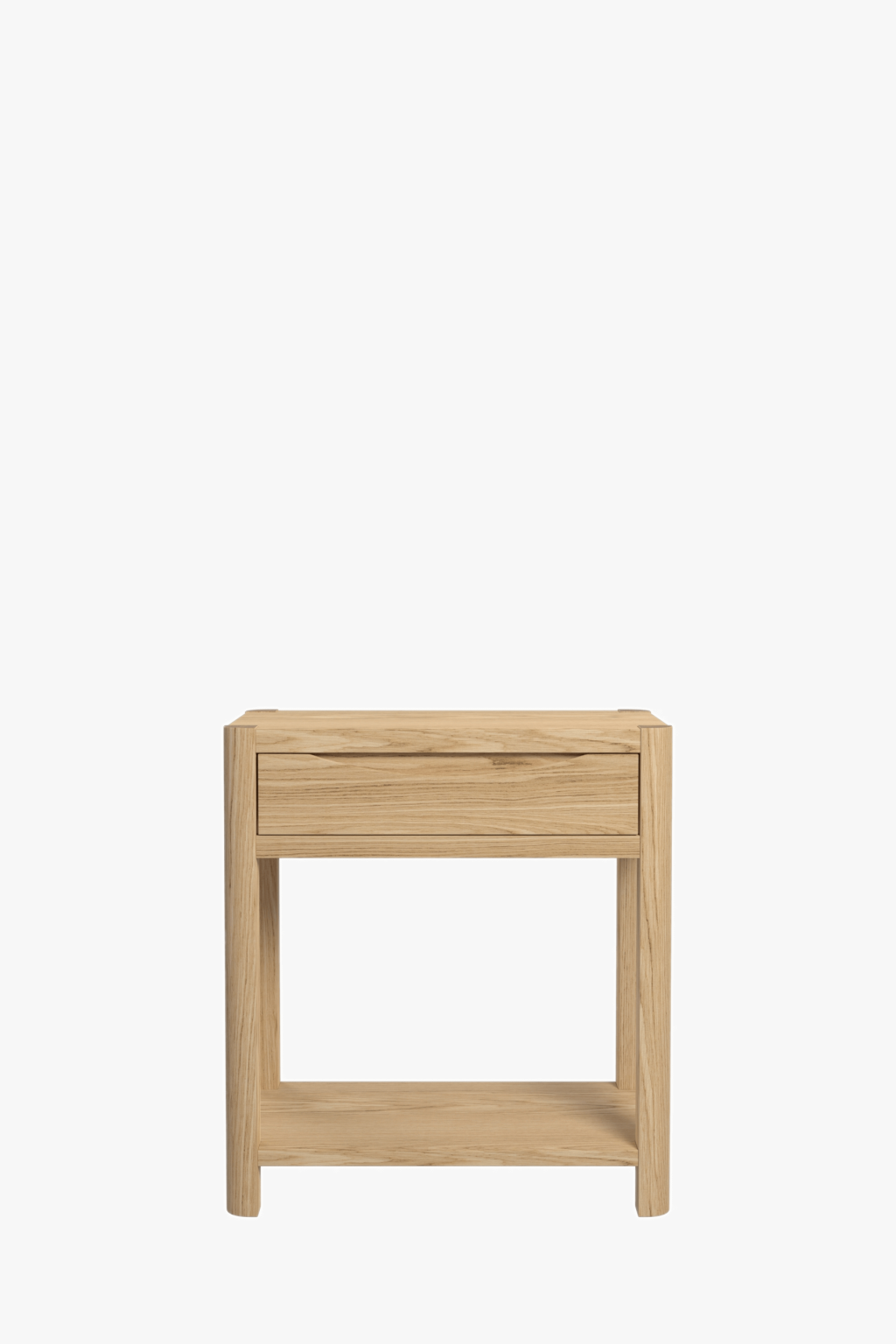 Stockholm 1 Drawer Hall Table (Oak) – Qualita Ltd