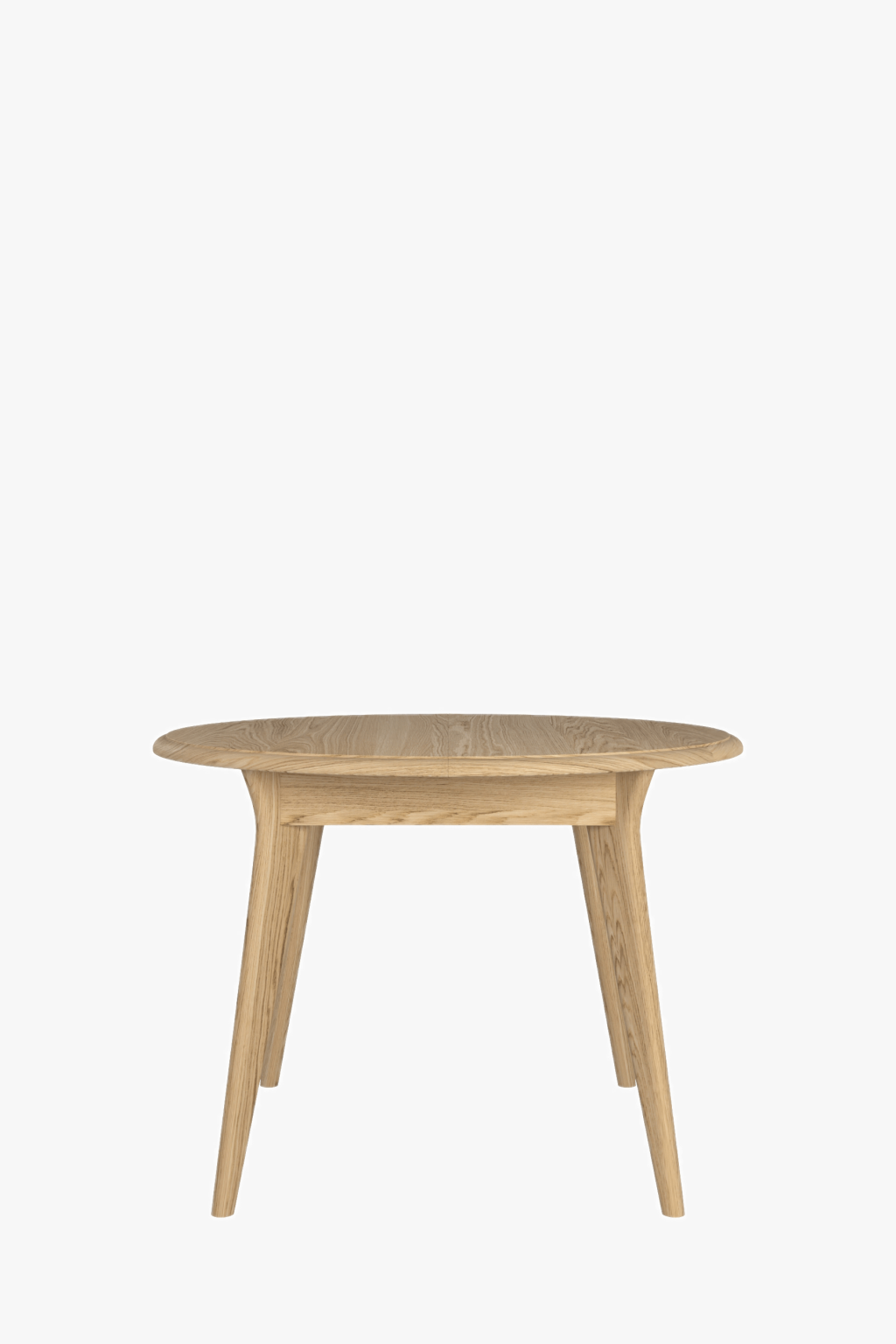 Stockholm Compact Round Extending Dining Table (Oak) – Qualita Ltd