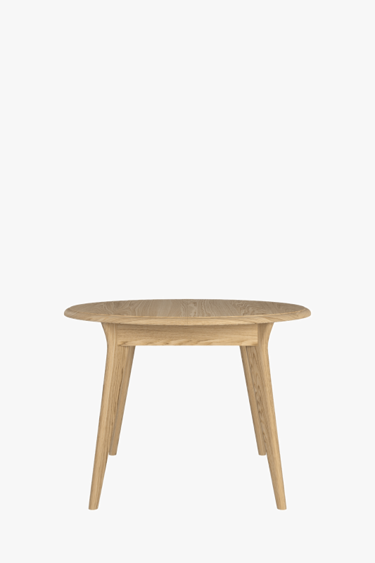 Stockholm Compact Round Extending Dining Table (Oak) – Qualita Ltd