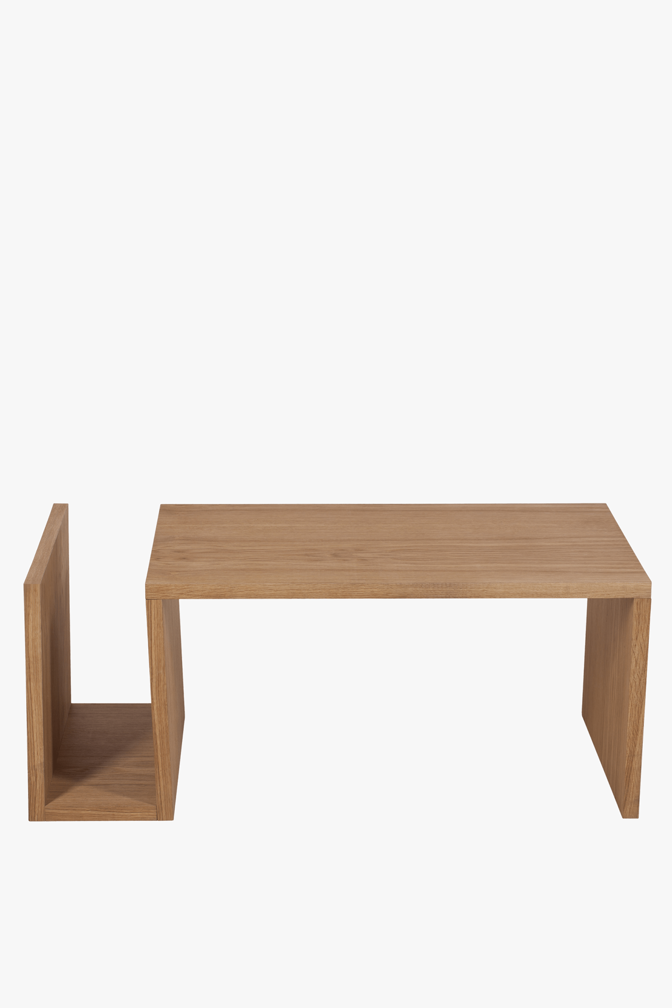 Westport Coffee Table with Magazine Rack (Oak) – Qualita Ltd