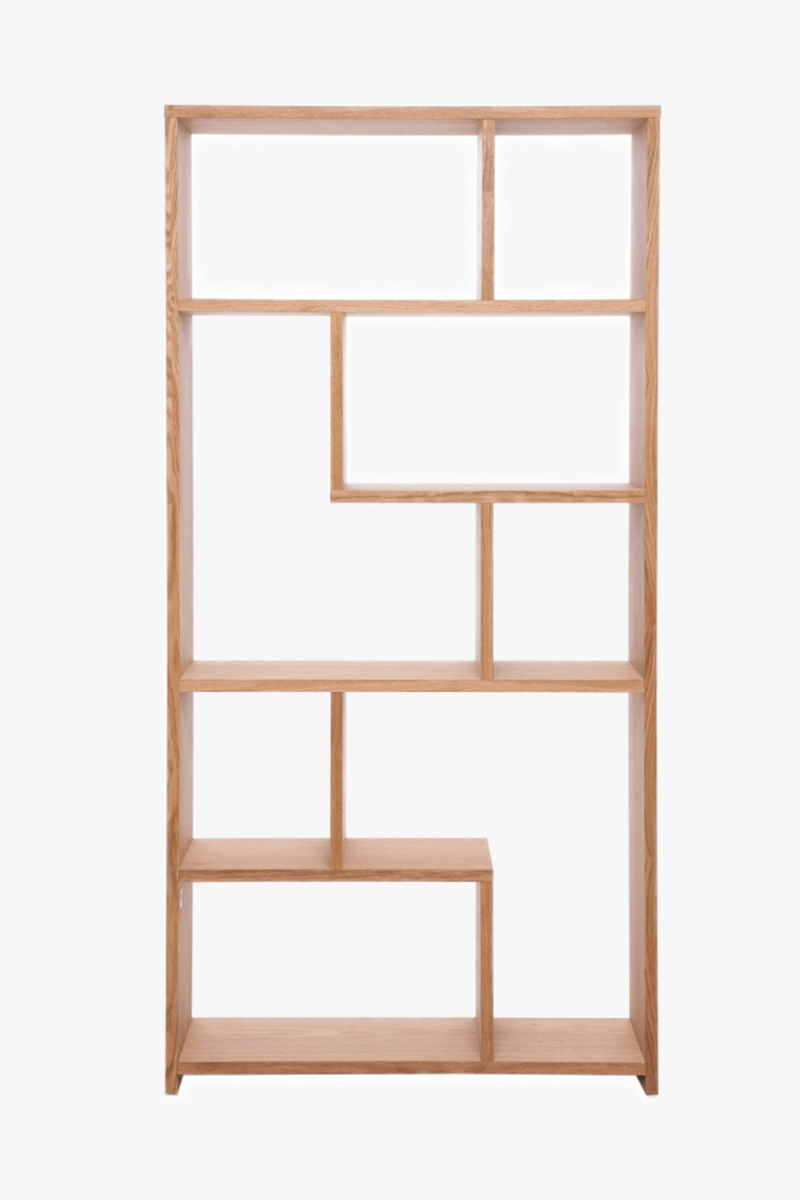 Westport Shelving Unit (Oak) – Qualita Ltd