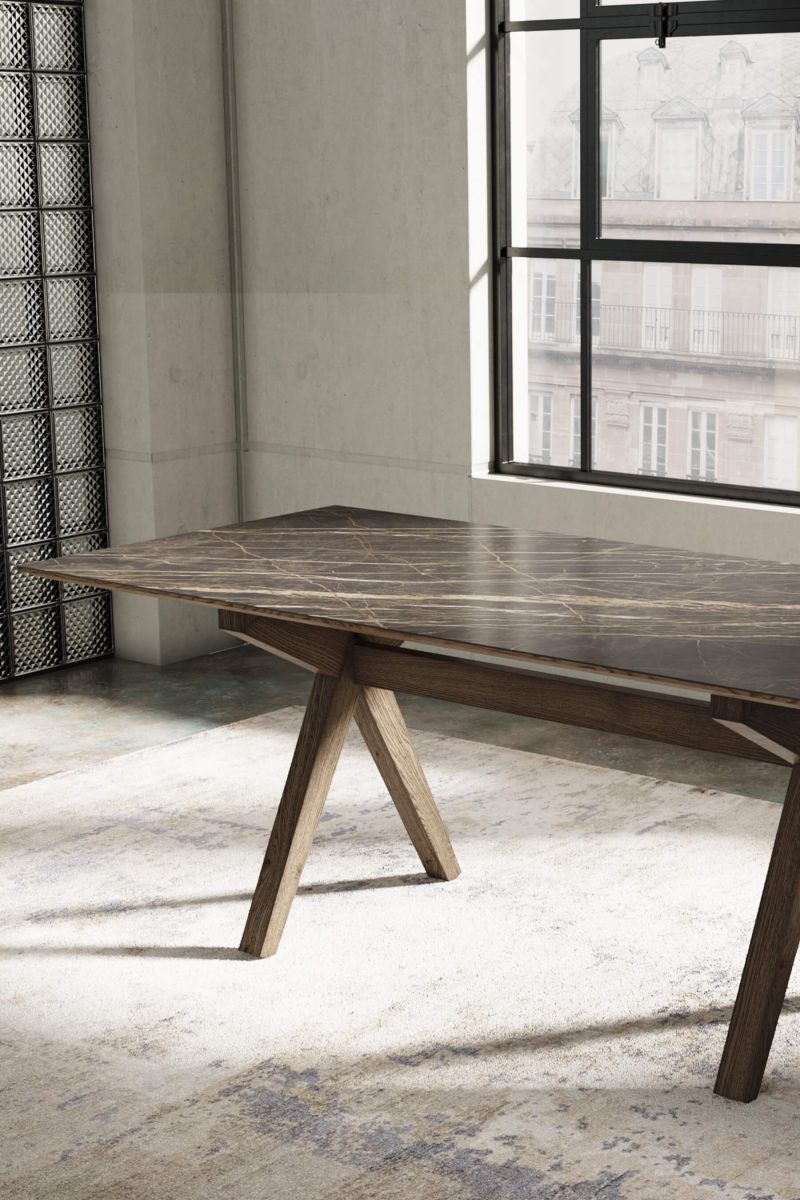 Alabastro Dining Table N (Y – Shaped Leg) – Qualita Ltd