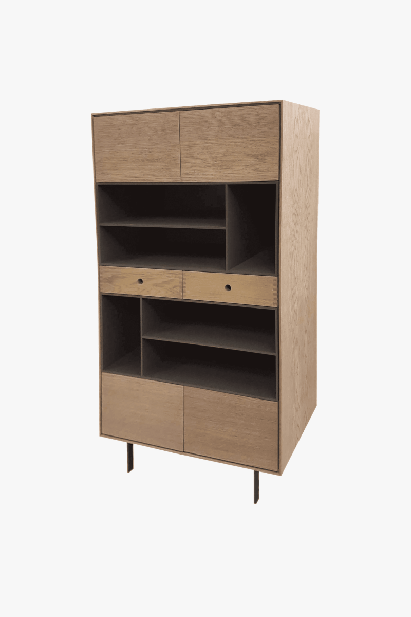 Korgen Large Bookcase – Qualita Ltd