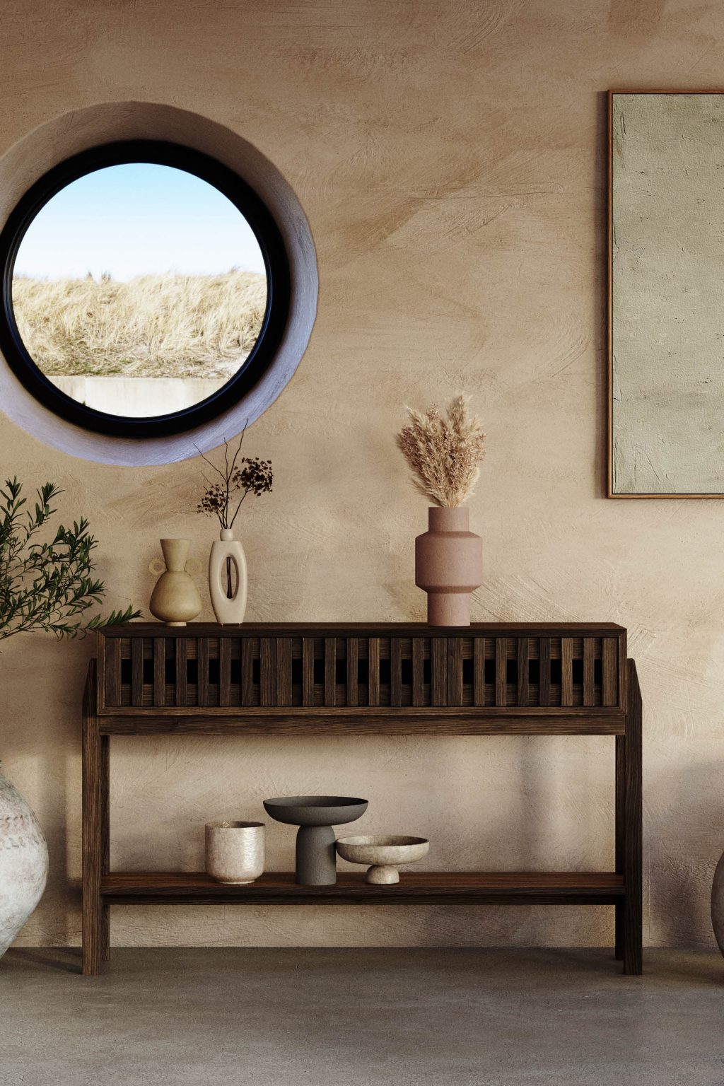 Abigail Ahern Batten 3 Drawer Console Table – Qualita Ltd
